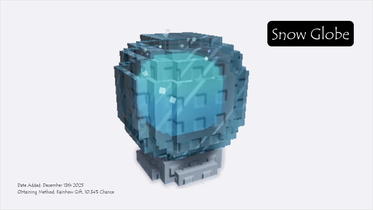 How to Get Snow Globe in Grow a Garden
