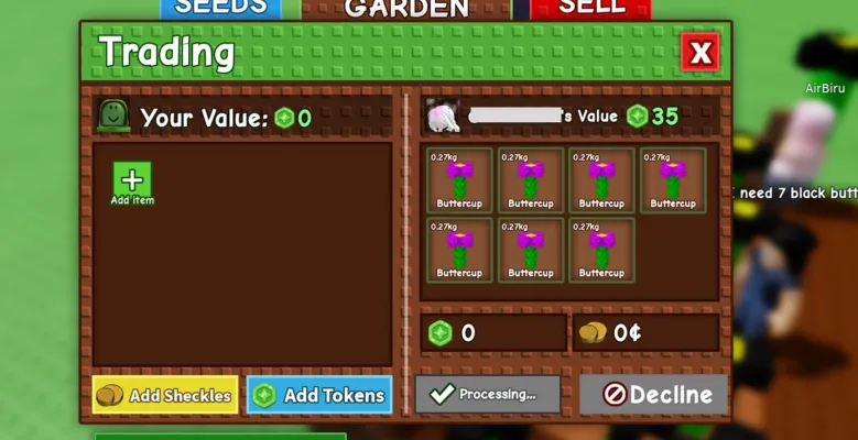How to Get Black Buttercup in Grow a Garden