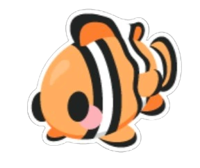 Clownfish Sticker - Adopt Me Trading | TradeKitsune